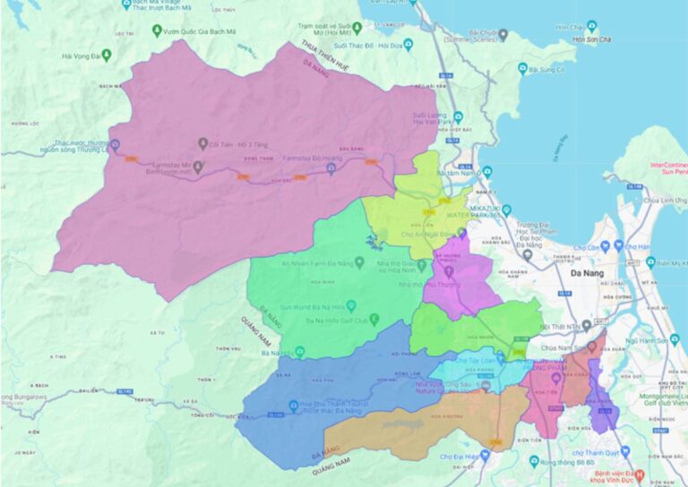 Bản đồ Đà Nẵng, map vệ tinh, giao thông, quy hoạch mới