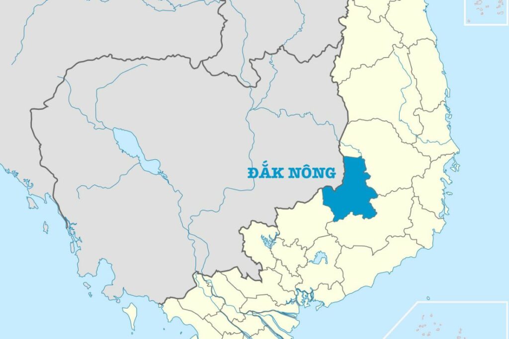 Bản đồ Đắk Nông | Cập nhật map hành chính, giao thông
