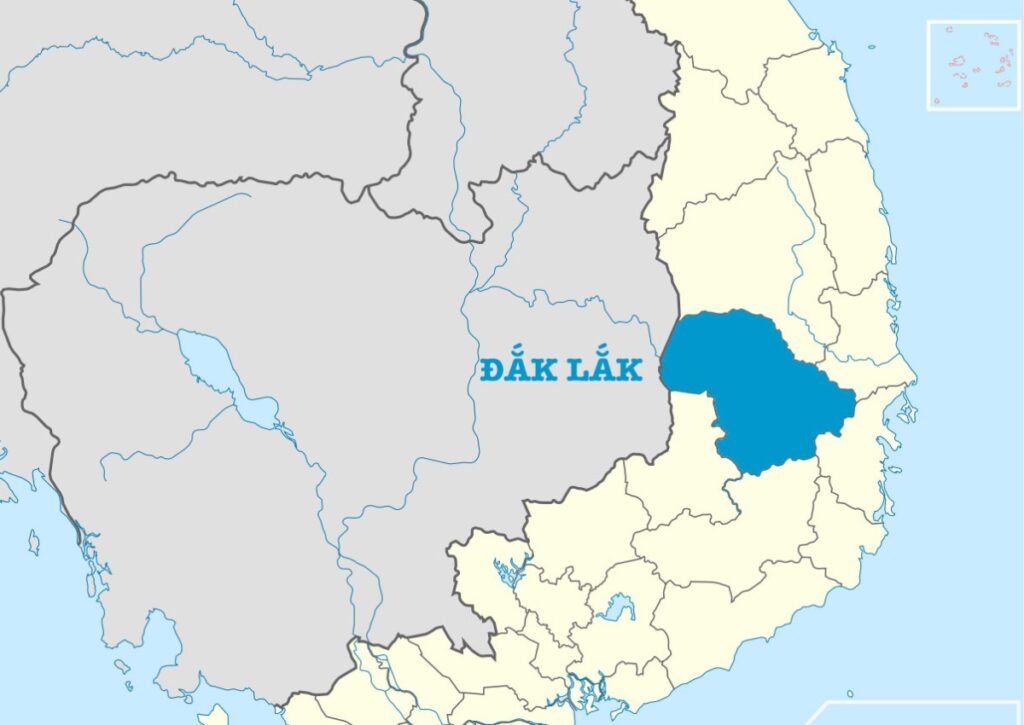 Bản đồ Đắk Lắk theo tỉnh, map quy hoạch tại địa phương